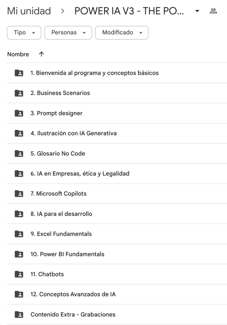 Power IA V3 - The Power Business School - Caja de Cursos