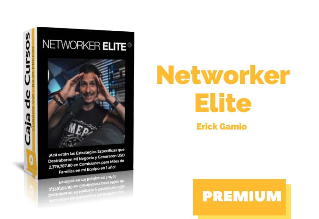 Curso Networker Elite – Erick Gamio | Descargar Curso 2026 - Caja de Cursos