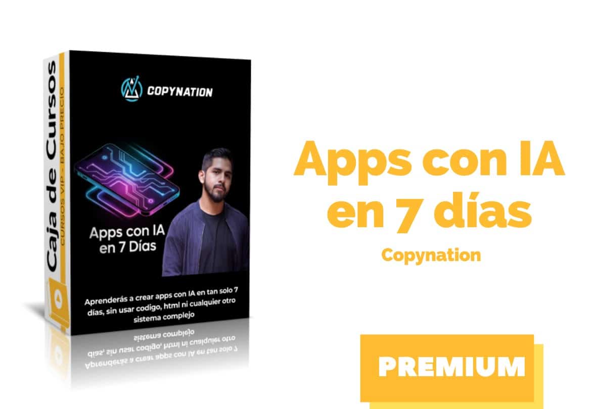 App con IA en 7 Días - CopyNation | Descargar Curso 2026 - Caja de Cursos